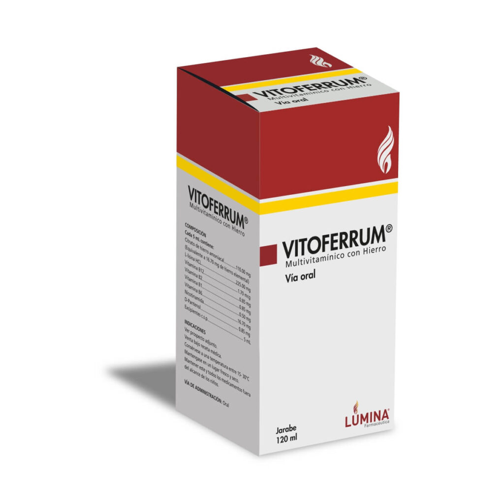 Vitoferrum® – Lúmina Farmacéutica®, S.R.L.